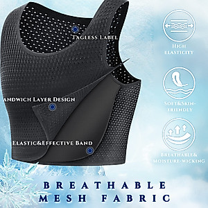 LGBT UNICORNS Chest binder for Women, Black