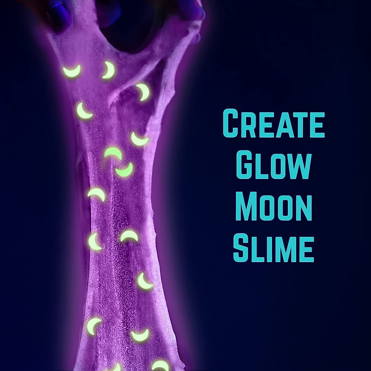 GirlZone Egg Surprise Galaxy Slime Kit for Girls, 41 Pieces to Make Glow in The Dark Slime, DIY Slime with Glitter, Fun Slime Kits for Girls 10-12