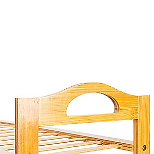 JYDQM 4 Tier Shoe Rack Stackable Shoe Rack Storage Organizer for Entrance Hallway and Closet