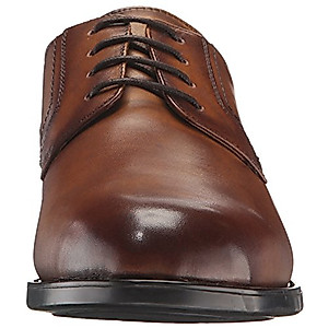 Florsheim Men's Medfield Plain Toe Oxford Dress Shoe, Cognac, 11 Wide