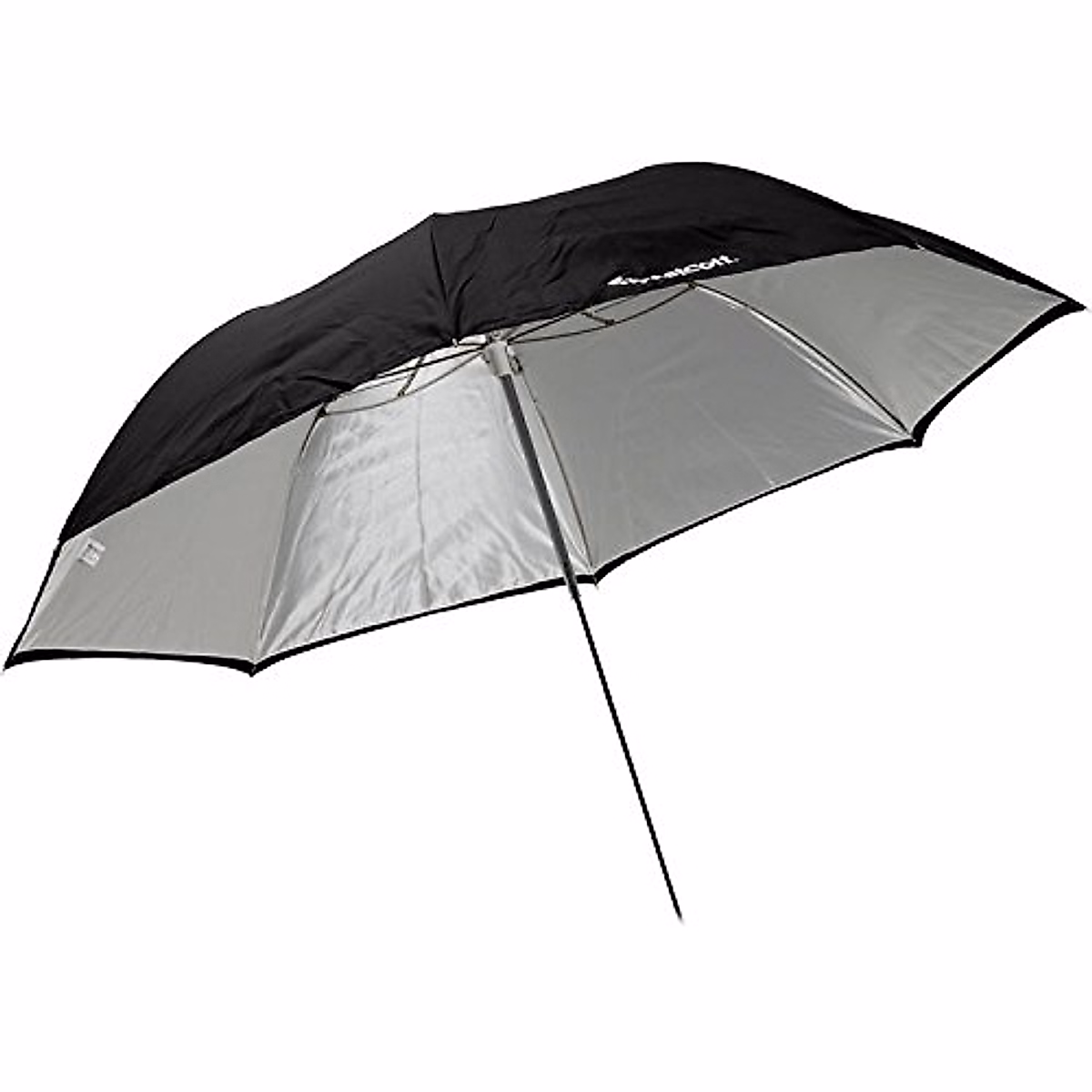 Westcott 2021 60in. Optical White Satin Umbrella with Removable Black Cover