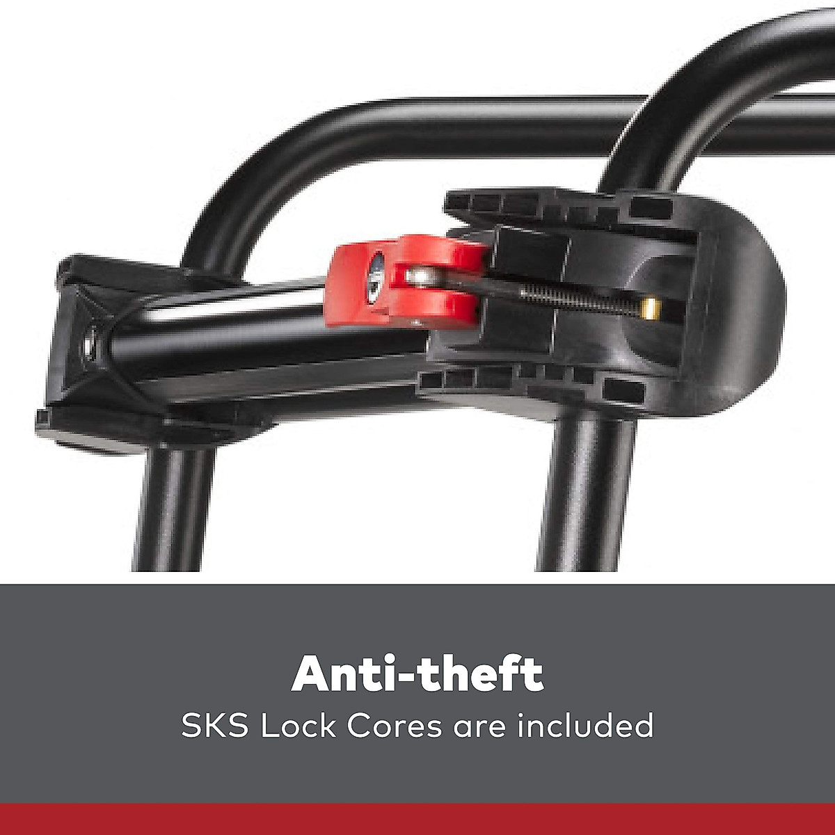 YAKIMA - HitchSki Ski & Board Conversion Mount For Bike Hitch Rack, Fits Up To 6 Pairs of Skis or 4 Snowboards