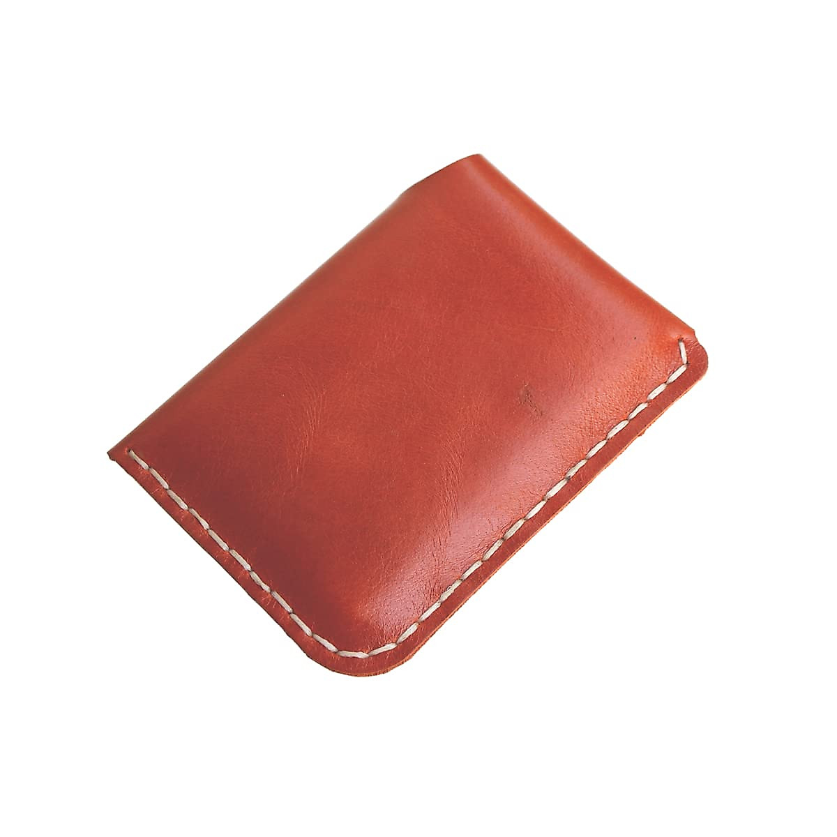 Handmade Minimalist leather Card Case Wallet Front Pocket Card Holder card pack organization…
