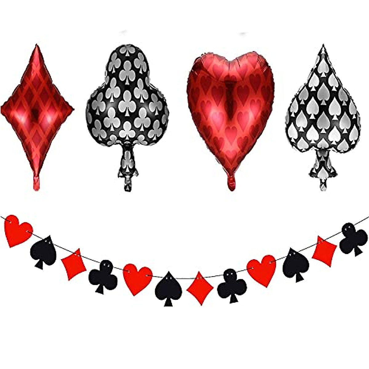 Poker Themed Las Vegas Casino Themed Party Decorations Porker Card Garlands Poker Ballons Poker Theme Party Supplies Casino Party Decoration Supplies,Casino Night,Poker Events,Casino Birthday Décor