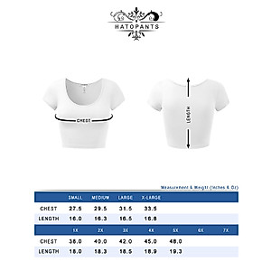 Women's Cotton Basic Scoop Neck Crop Tops Short Sleeve Tops DARKBURGUNDY M