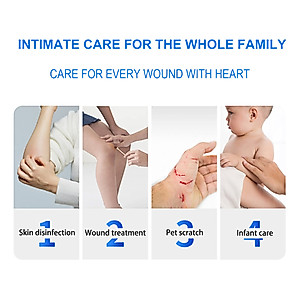 50 PCS Disposable Iodine Swab Portable Medical Swabs Outdoor Supplies Care Nasal