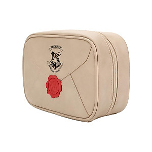 Bioworld Harry Potter Hogwarts Letter Cosmetic And Toiletries Bag