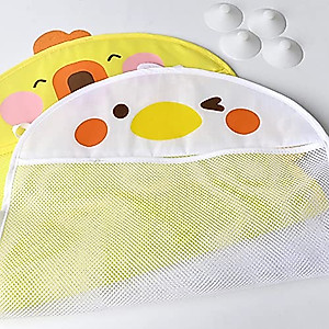 Bathtub Toy Storage Bag for Bathroom/Living Room/Bedroom,Shower Toy Bag Children's Toy Storage Bag Organizer Bag Bath Toy Organizer Shower Caddy Bathroom Baby Toy Storage Quick Dry Bathtub Mesh Net