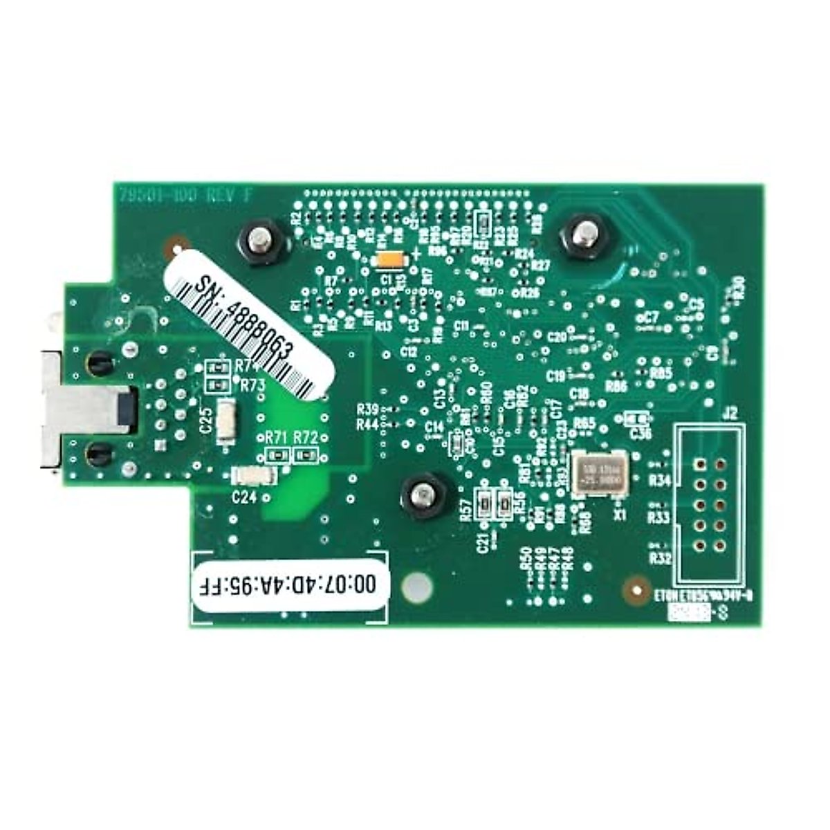 Tekswamp Network Card for Zebra ZM400 ZM600 110XI4 105SL Plus 105sl + 170Xi4 220Xi4 Xi4 XI & ZM Series Printer Server Interface