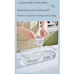 Transparent draining box with draining function, a new choice for keeping kitchen utensils dry