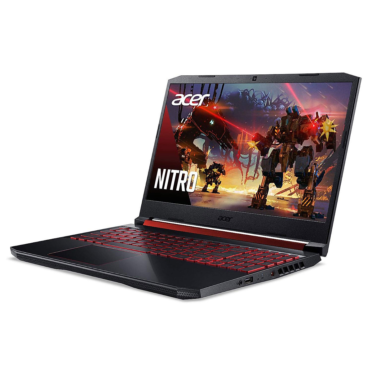 Acer Nitro 5 Gaming Laptop, 9th Gen Intel Core i5-9300H, NVIDIA GeForce GTX 1650, 15.6" Full HD IPS Display, 8GB DDR4, 256GB NVMe SSD, Wi-Fi 6, Backlit Keyboard, Alexa Built-in, AN515-54-5812