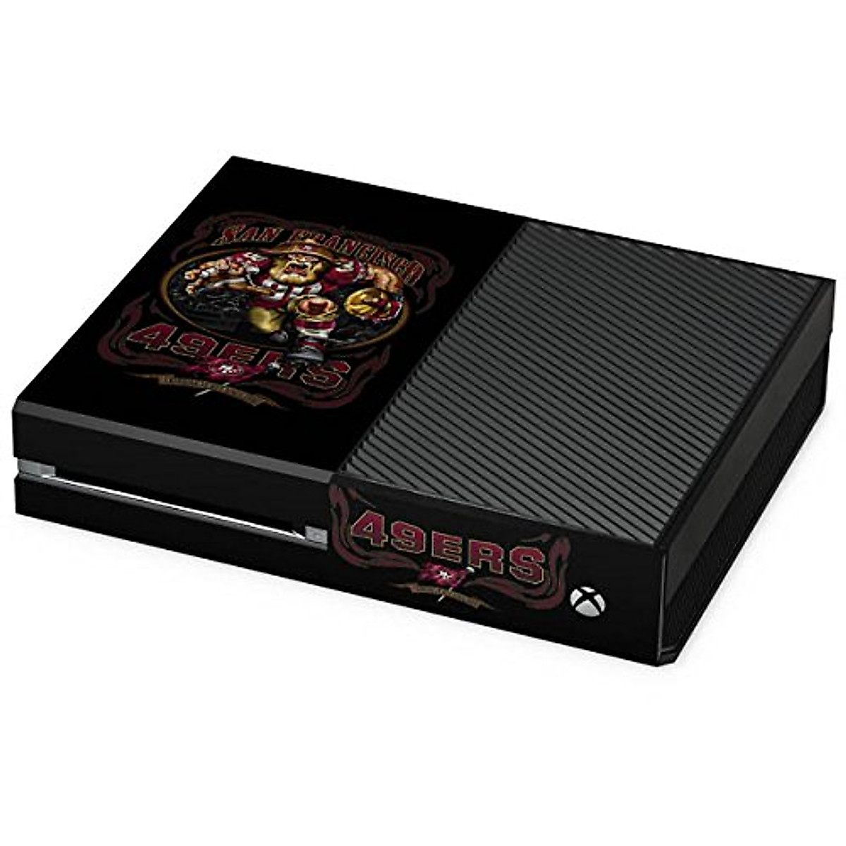 Skinit Decal Gaming Skin Compatible with Xbox One Console - Officially Licensed NFL San Francisco 49ers Running Back Design