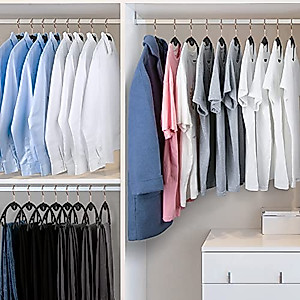 IEOKE Velvet Clothes Hangers,50-Pack No Shoulder Bumps Suit Hangers Ultra Thin Space Saving 360 Degree Swivel Heavy Duty Hook Durable Hangers for Sweaters,Coat,Jackets,Pants,Shirts(Gray)