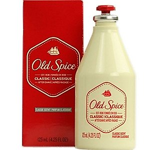 Old Spice Classic After Shave 4.25 Ounce (125ml) (2 Pack)