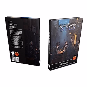 Nord Games: Ultimate NPCs: Skulduggery - Hardcover RPG Supplement Book, Full-World Character Collection, Roleplaying Game, 5e D&D Compatible, 323 Pgs