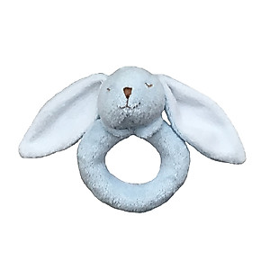 Angel Dear Ring Rattles Blue Bunny
