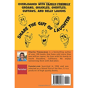Funster 600+ Funniest Dad Jokes Book: Overloaded with family-friendly groans, chuckles, chortles, guffaws, and belly laughs
