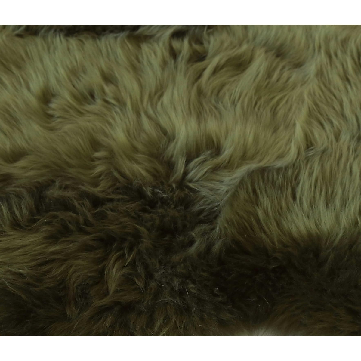 Overstock New Zealand Natural Sheepskin Rug - 2x3 Green Sheepskin