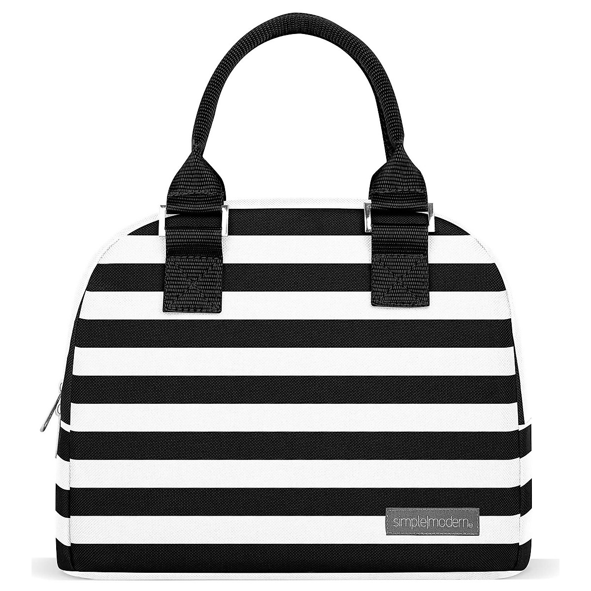 Simple Modern Lunch Bag for Women & Men | Reusable Insulated Lunch Tote Purse for Work | Cute Lunch Box Container for Adult, Travel, School | Very Mia Collection | 5 Liter | Tuxedo