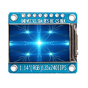 Taidacent HD Color Screen Generator Monitor St7789 Amoled IPS LCD SPI IPS Screen 8 Pins Small Tiny 135 * 240 1.14 Inch