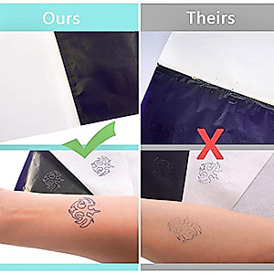 Tattoo Transfer Paper,Tattoo Stencil Transfer Paper for Tattooing, 28 Sheets