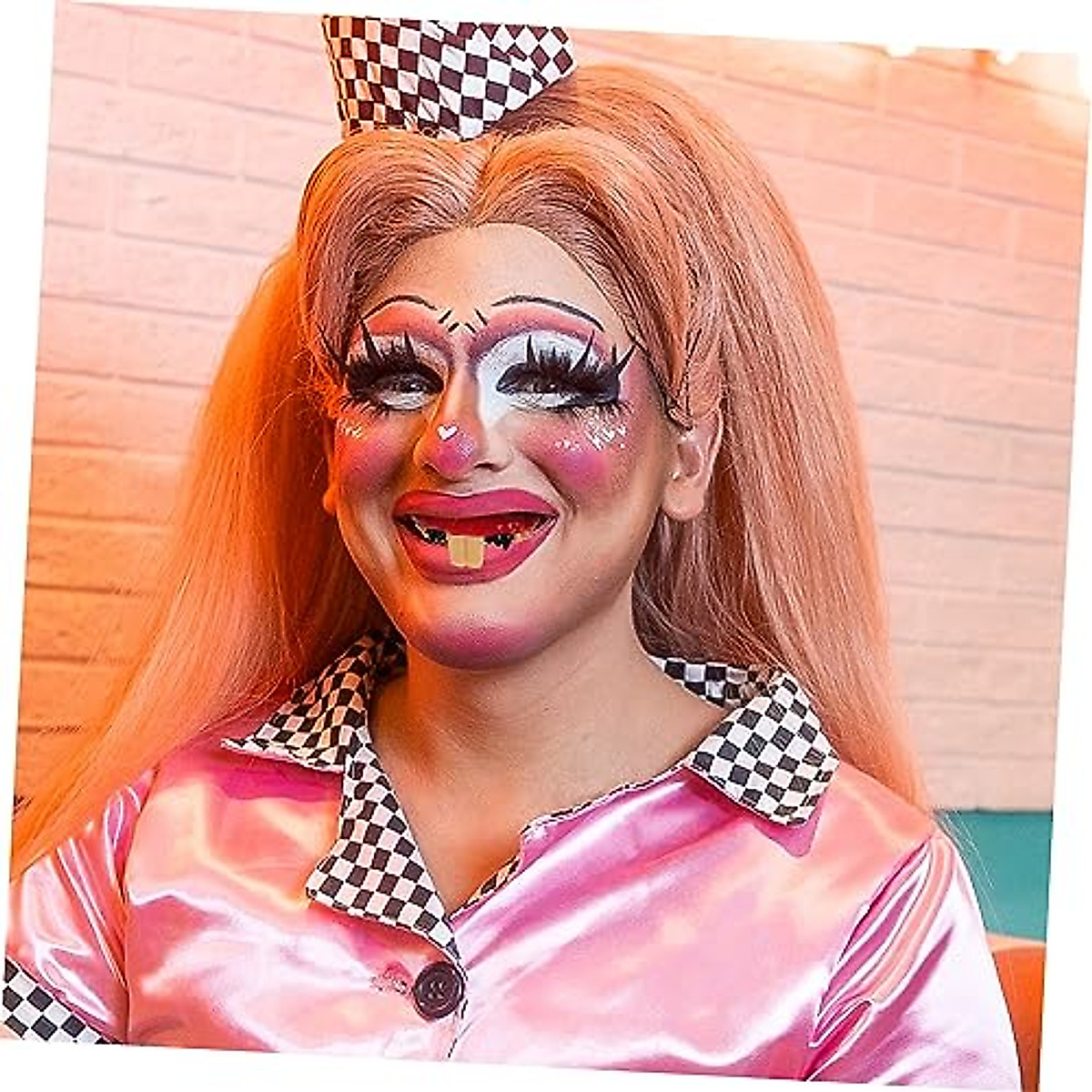 COHEALI Halloween Decor Halloween dentures Decor Fake Teeth Funny Fake dentures Cosplay Teeth Ugly Teeth Funny Teeth Pranking Props Fake Teeth for Halloween Plastic Clothing Fake Props