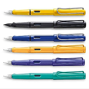 LAMY safari Fine Nib Fountain Pen with Converter Z28 Aquamarine