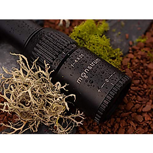 Monstrum G2 1-4x24 First Focal Plane FFP Rifle Scope with Illuminated BDC Reticle | Black