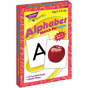 Alphabet Match Me Flash Cards