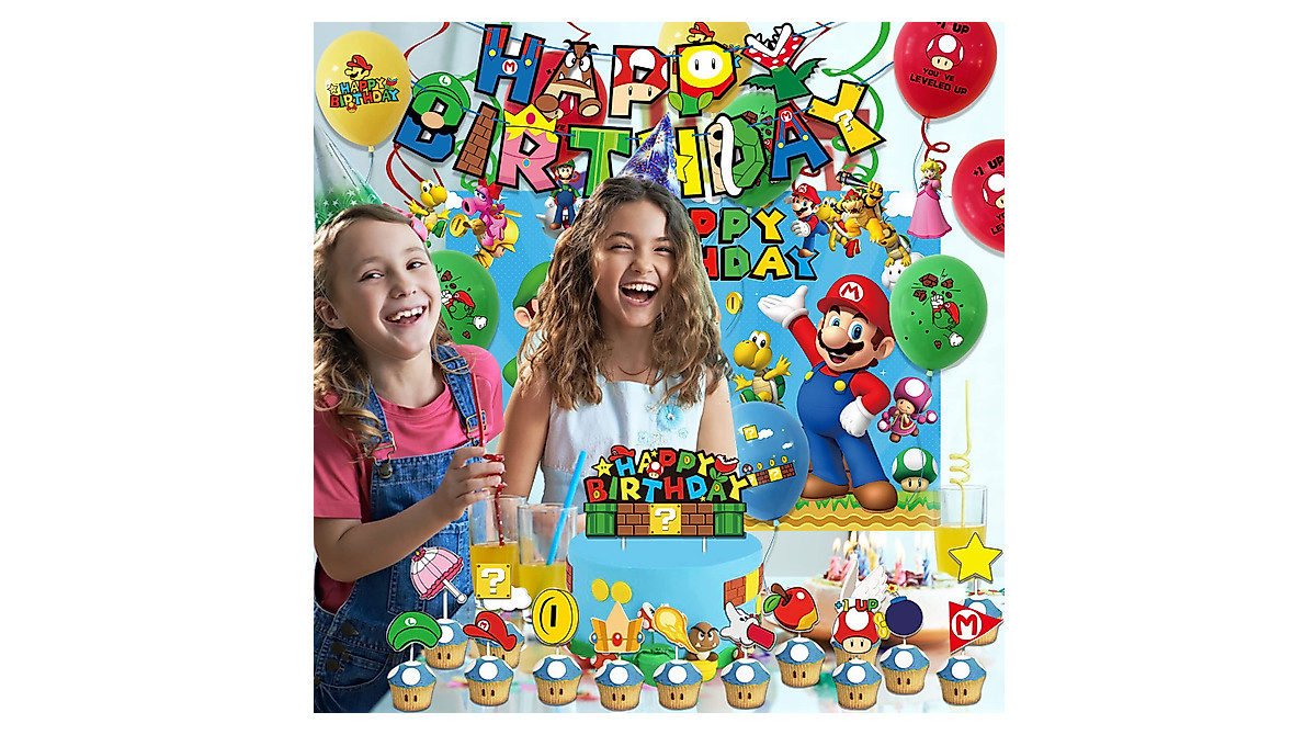 Shop Mario Birthday Party Supplies & Decorations