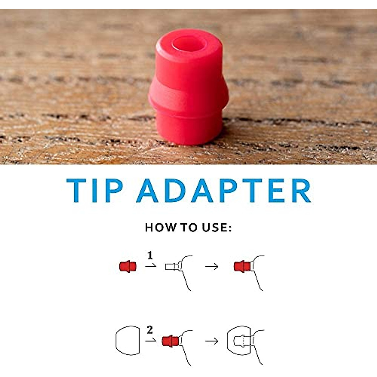 Final Audio Black+Black/Red Silicone Type E Eartips kit with Case and Nozzle Adapter Compatible with 1More, AKG, Audio-Technica, Beats by Dre, Campfire Audio, Empire Ears, Shure, Sony, Westone (Small)