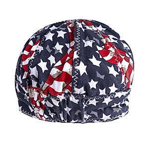 YESWELDER Black Reversible Welding Cap,Durable,Protective Welders Cap with Elastic