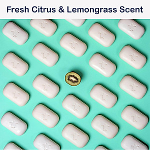 Pacific Spirit Shampoo Bar for thin hair with Argan Oil & Kiwi, Gentle foam, Natural, Green, SLS free, Sulfate Free, Soap-Free, Zero Waste, Vegan, 3.53 Oz