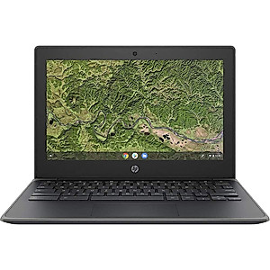 2022 Newest HP Chromebook 11A G8 Education Edition, 11.6" HD Display, AMD A4-9120C(up to 2.4GHz), 4GB Memory, 160GB Space(32GB eMMC+128GB Card), Webcam, USB-C, WiFi, Bluetooth, Chrome OS, JVQ MP