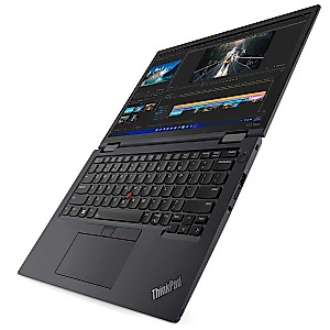Lenovo ThinkPad X13 Yoga Gen 3 21AW002NUS 13.3" Touchscreen Convertible 2 in 1 Notebook - WUXGA - 1920 x 1200 - Intel Core i7 12th Gen i7-1255U Deca-core (10 Core) - 16 GB Total RAM - 16 GB On-Board