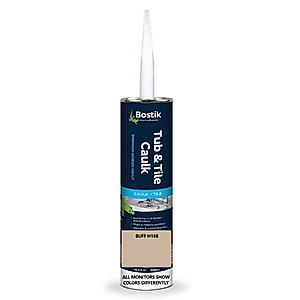 Bostik Siliconized Acrylic Caulk - Buff Sanded/Rough