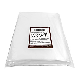 Wowfit Furniture Cover – Dust-Proof Moving Bag for Love seat, Sofa, Moving Boxes – Clear & Odorless Plastic Bag for Moving – 4mil Thick Loveseat Cover(Not Include Tape) – 68W x 42D x 62/41H Inches
