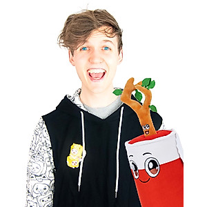 LankyBox Official Merch - Sticky n’ Canny Plush Toy - Stuffed Plushies - Soft Lanky Box Plushy - Official Store