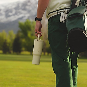 HydroJug Sport - Stainless Steel Tumbler with Straw, Vacuum Insulated, 32oz Leakproof Water Bottle, Ergonomic Design, Reusable, Dishwasher Safe, Rubber Base, Durable for Gym or Outdoors, Rodeo