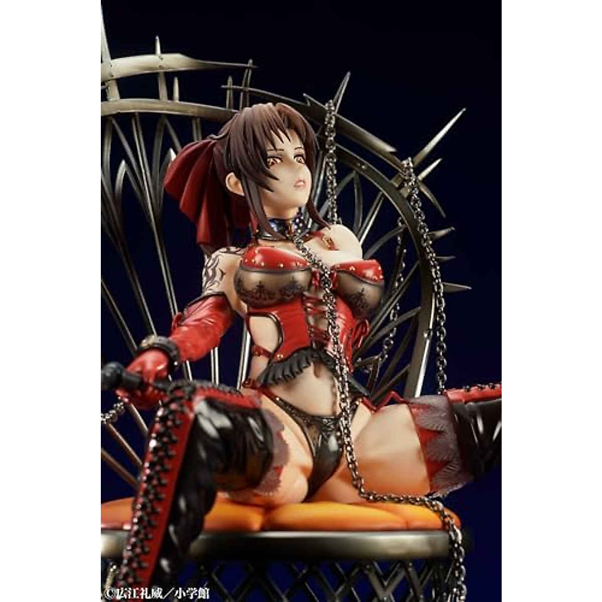 MediCos Black Lagoon: Revy (20th Anniversary Ver.) 1:7 Scale PVC Figure,Multicolor