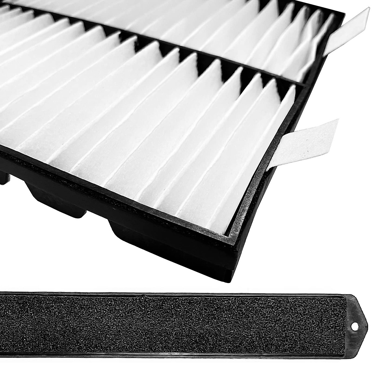 Cabin Air Filter Retrofit Kit Fits for 07-14 GM Chevy Silverado Sierra Tahoe Yukon Avalanche Suburban Cadillac Escalade,Replaces OEM #: 22759208 259-200, 22759203, 103948