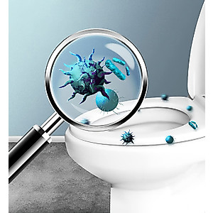 50 Pack Toilet Seat Covers Disposable,Plastic Toilet Seat Cover Waterproof and Non Slip Individually Wrapped for Travel Perfect for Potty Training Ideal for Kids Potty Training and Adult