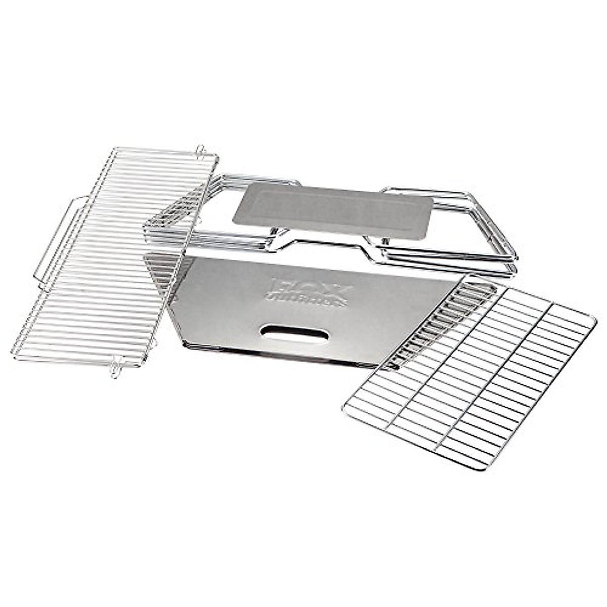 Quick Grill Large: Portable Camping Charcoal Grill with Carrying Bag for Backpacking / 304 Stainless Steel Grill/Outdoor Stove Burner/Hiking Travel Picnic BBQ