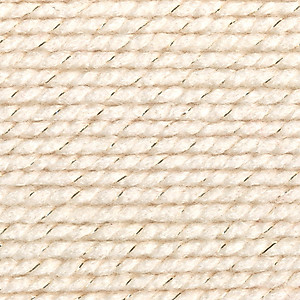 Lion Brand Yarn Wool-Ease Thick & Quick Yarn, Soft and Bulky Yarn for Knitting, Crocheting, and Crafting, 1 Skein, Starlight