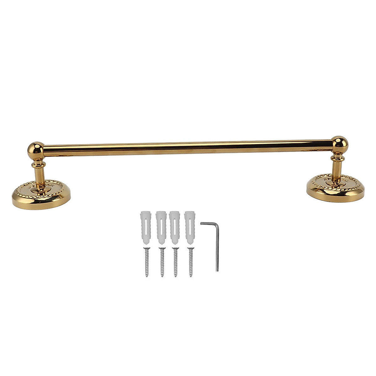 Generic Bathroom Towel Bar, Wall Mounted Towel Rack Fashionable European Style for House (#3), Genericmyk79u4tr1-13