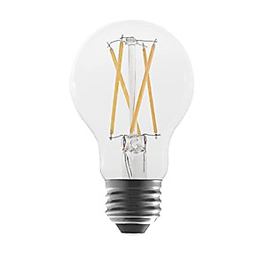 Great Value LED General Purpose Medium Base, A19 60W, Clear Glass, 12 pk.