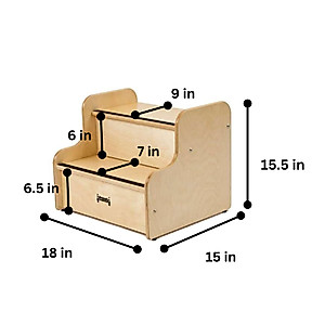 Jonti-Craft 5520JC Step Up Deluxe Stool