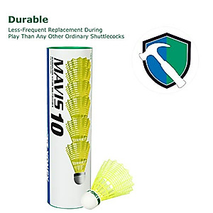 Yonex Mavis 10 Nylon Shuttlecock (Green)