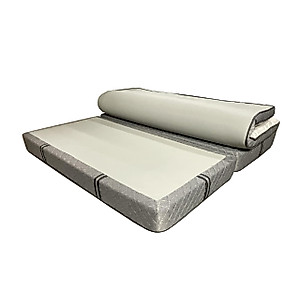 Triad Majestic 84x84 Mattress 12" Natural Latex Wyoming King Mattress (Triad Majestic 84x84 Mattress, 12" Firm Natural Latex Wyoming King Cooling and Pressure Relieving Firm Feel)