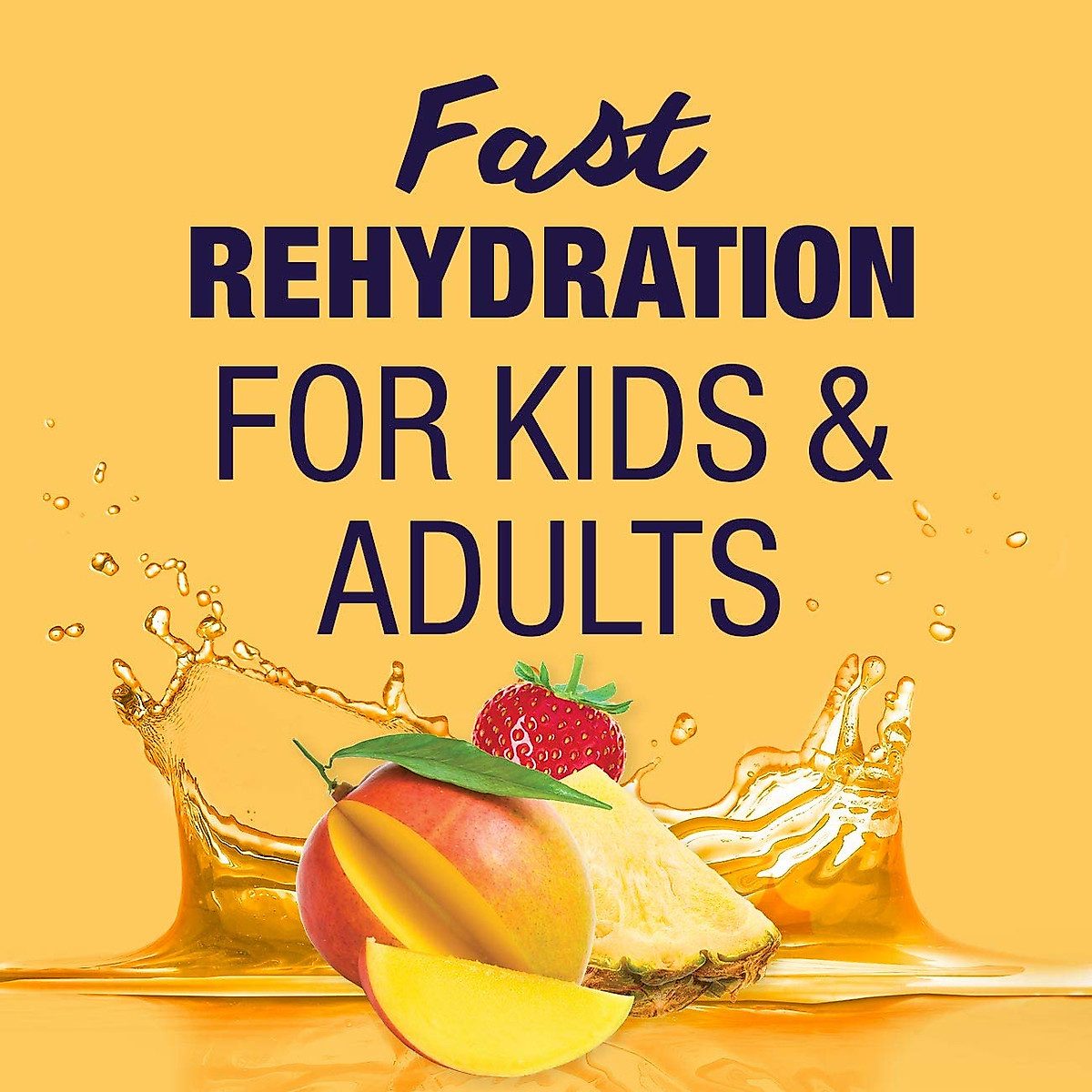 Pedialyte AdvancedCare Tropical Fruit Electrolyte Solution, 33.8 Fl Oz Bottle